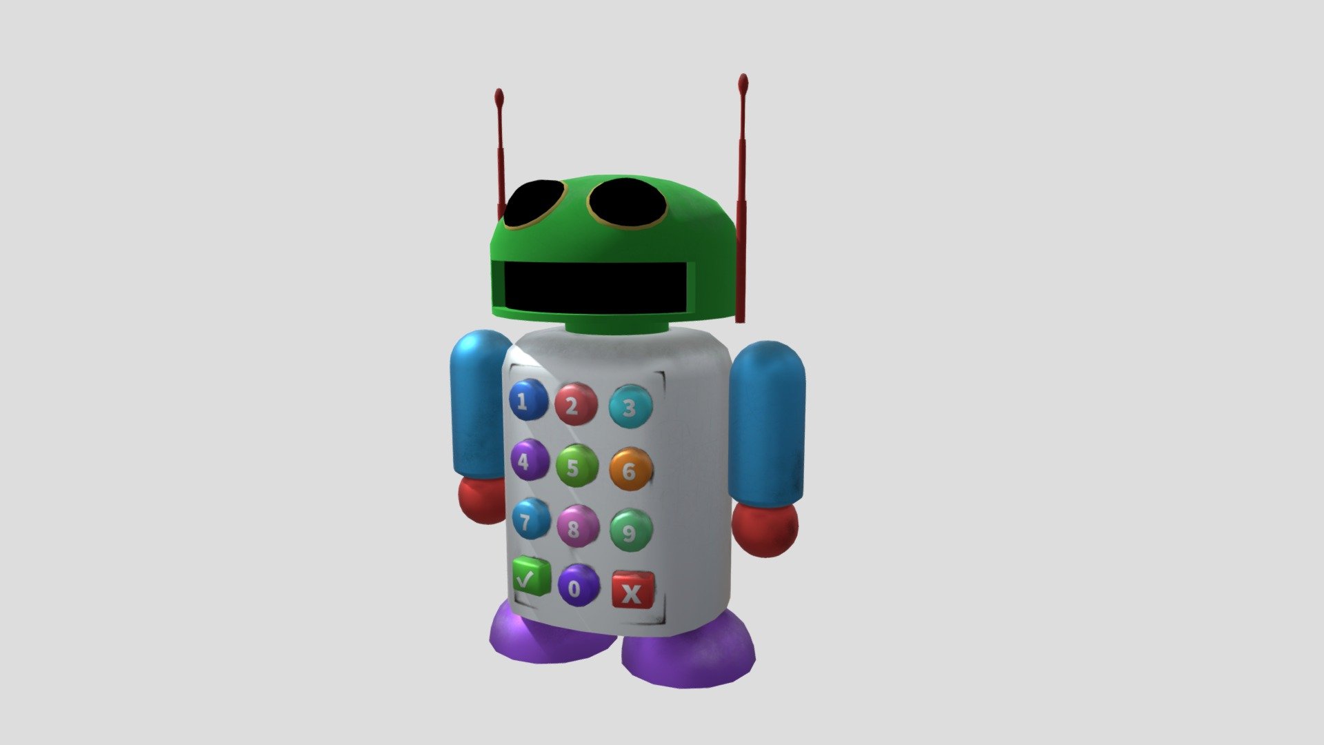 Blabbot - Download Free 3D model by Gavin Bou - Official (@GavinBou) [58ecab7] - Sketchfab