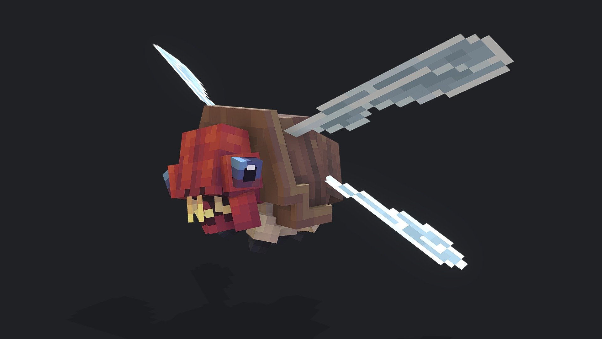 Armored Bug - Minecraft - 3D model by Tourne_Vis (@tournevis) [58ed859 ...