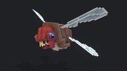 Minecraft Mace - Download Free 3D model by Methalox [cb4f8ae] - Sketchfab