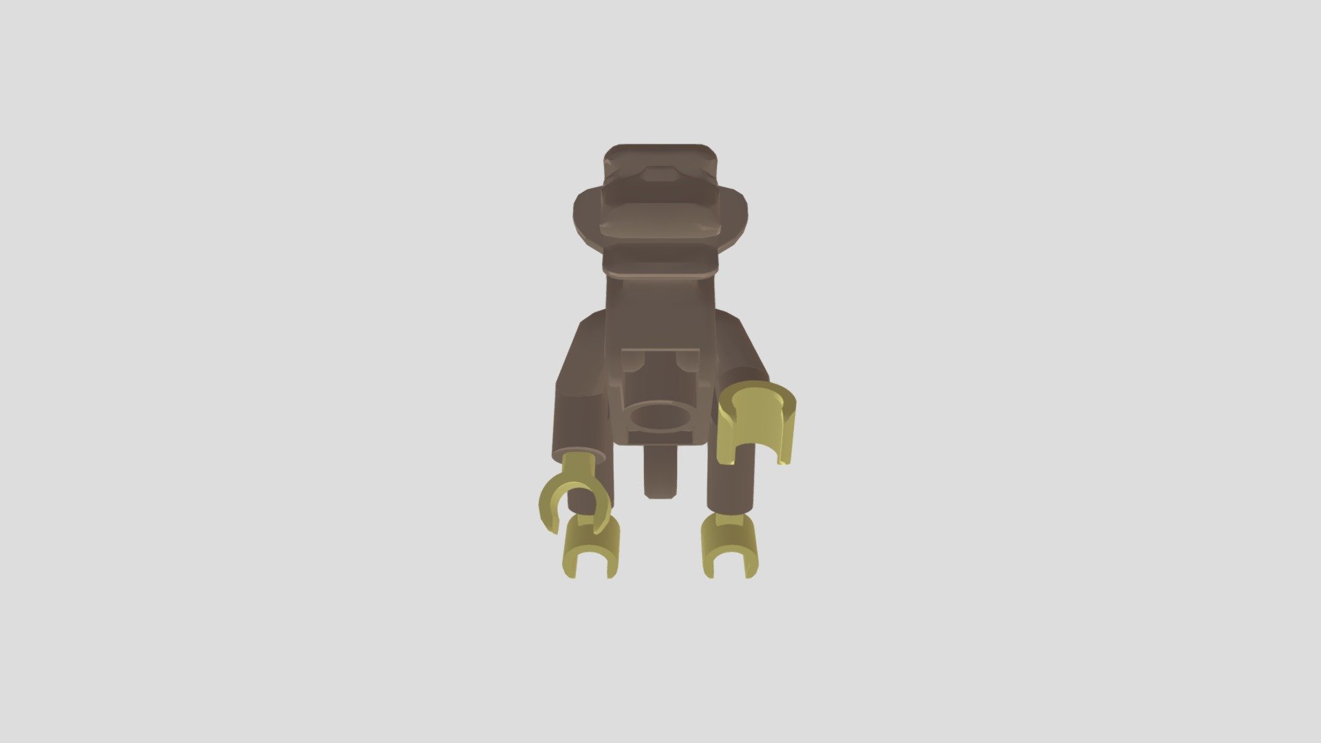 LEGO Monkey - Download Free 3D model by siuliano [58edc36] - Sketchfab