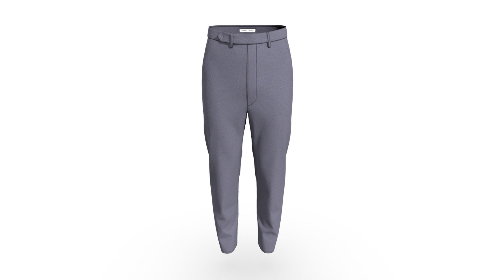 Men Classic Chino Pant - Buy Royalty Free 3D model by BINARYCLOTH ...