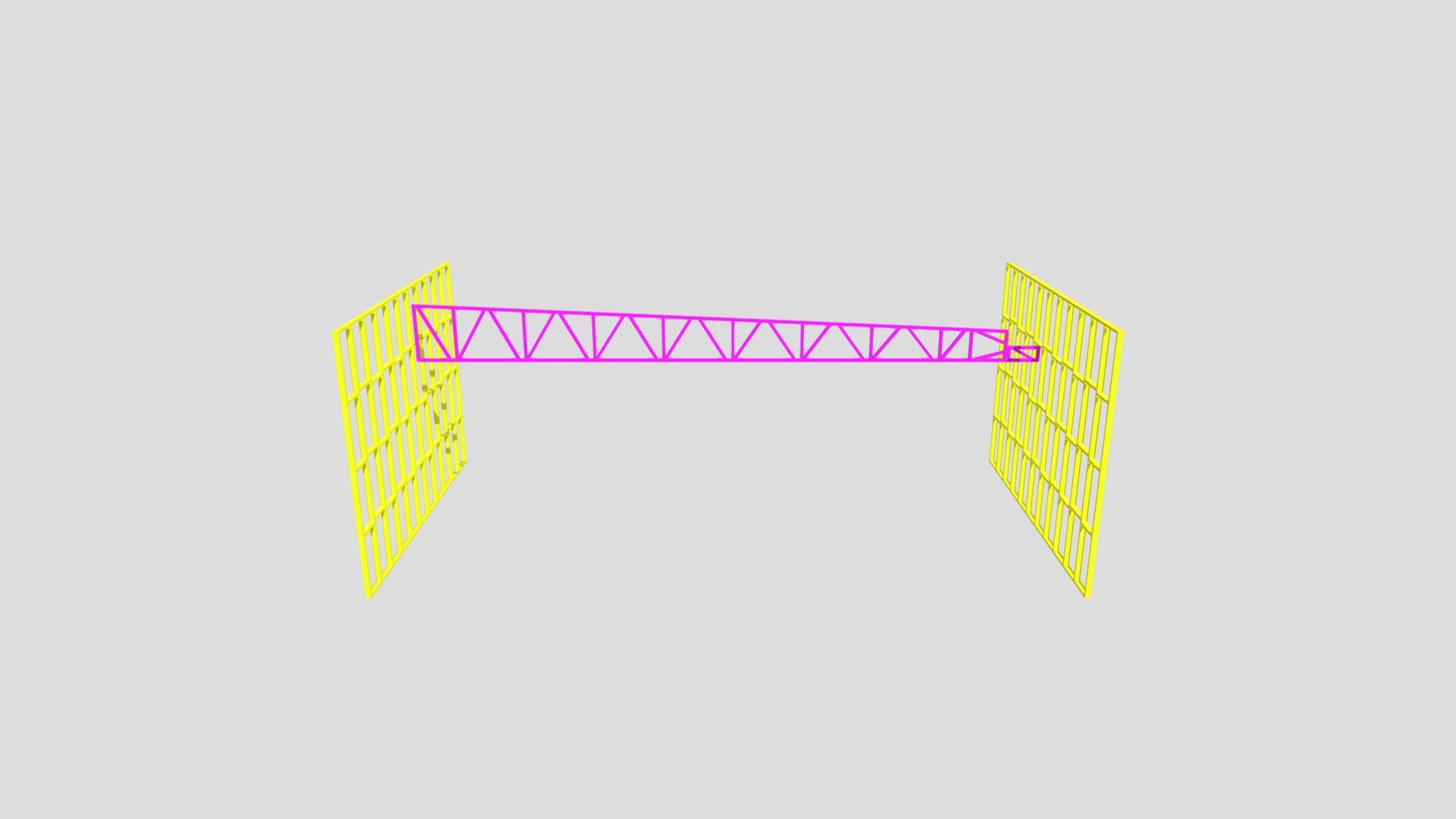 Factory Truss Test x2 - 3D model by Marcus__Kirk [58ee5f9] - Sketchfab