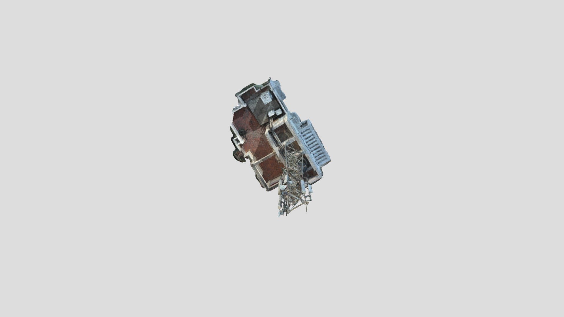Cell Tower - 3D model by bhushan2 [58ee6c6] - Sketchfab