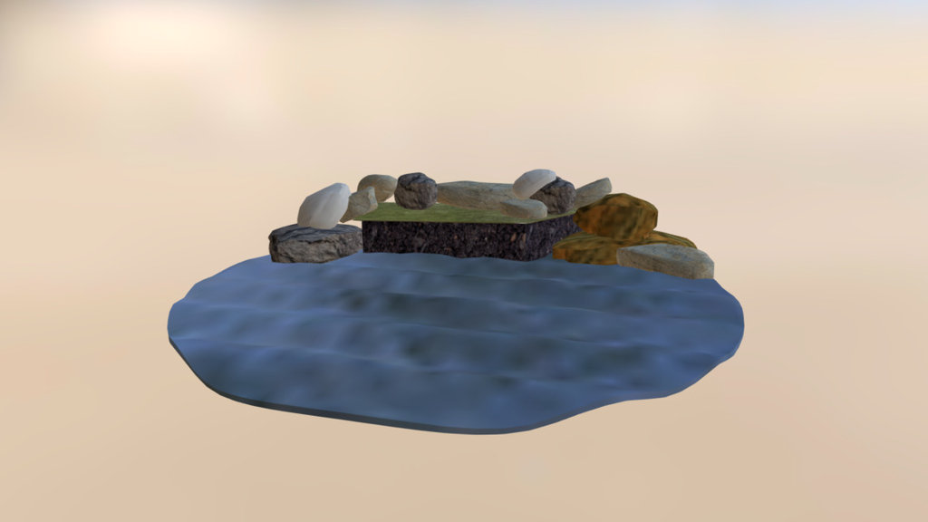 Pond - 3D model by sinead777 [58ee703] - Sketchfab