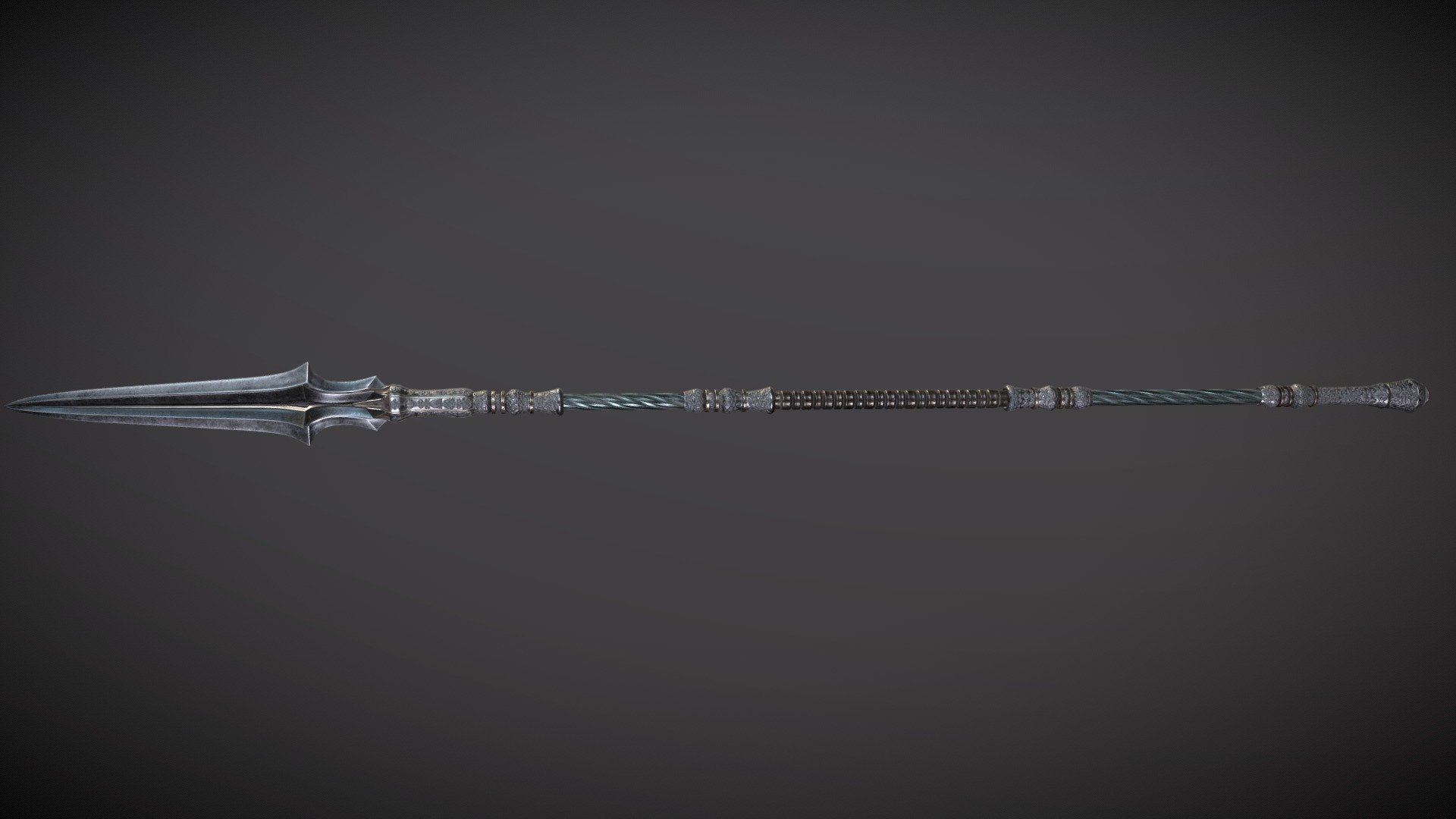 Argentum Hexa Serpentum - Ancient Spear - 3D model by Amonlith [58ef813 ...