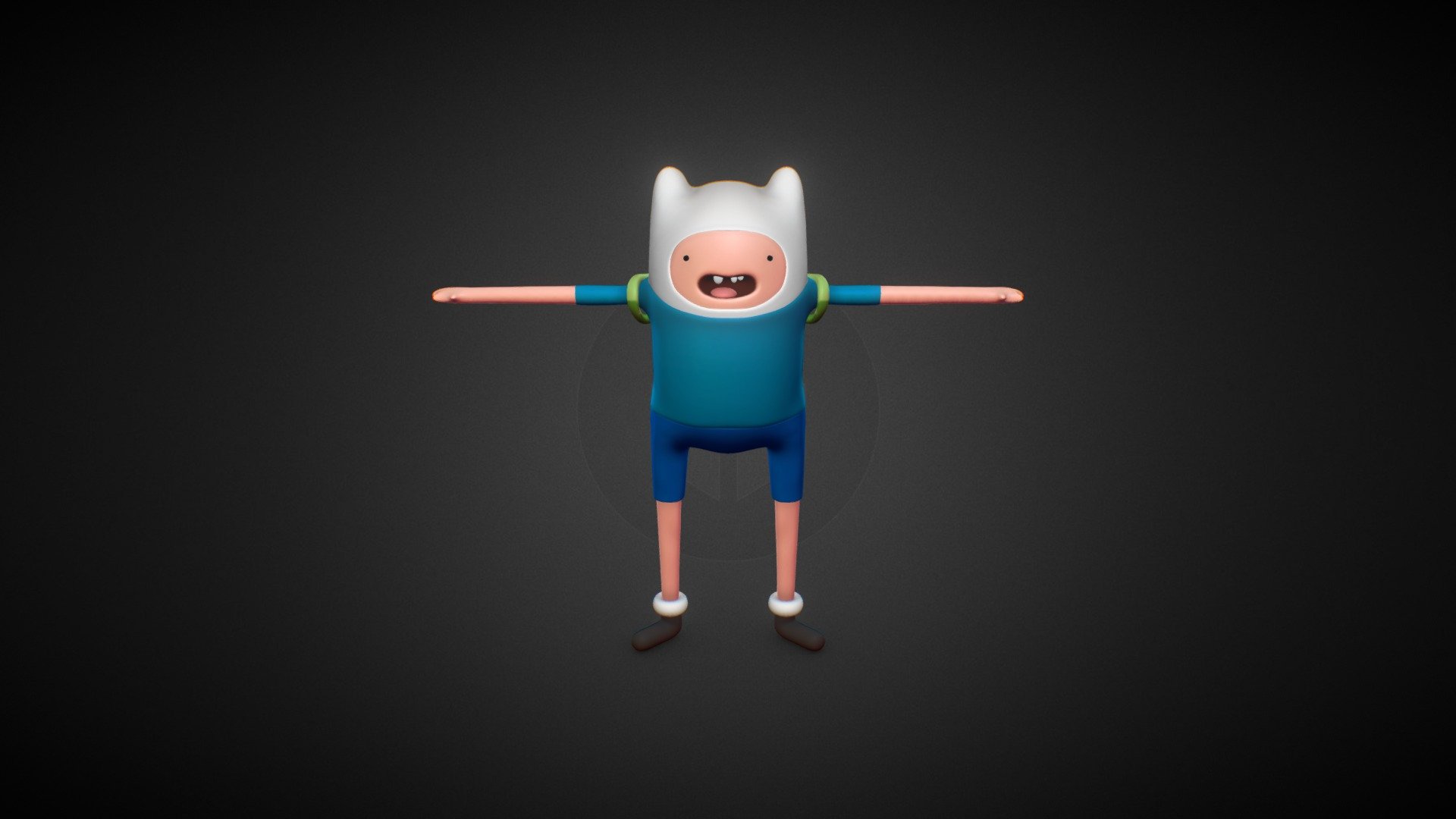 Finn - 3D model by Renata Beverina (@renatabeverina) [58f0f8d] - Sketchfab