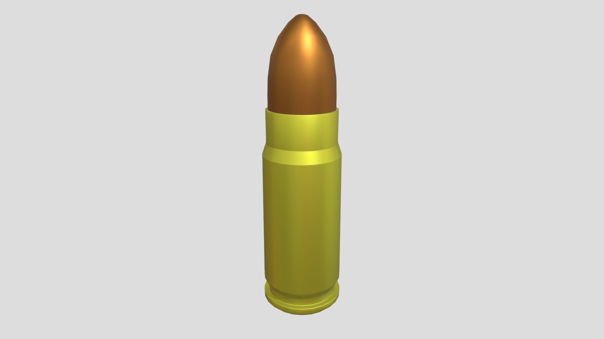 7.62x25mm Tokarev Cartridge - Download Free 3D model by JohnEphr ...