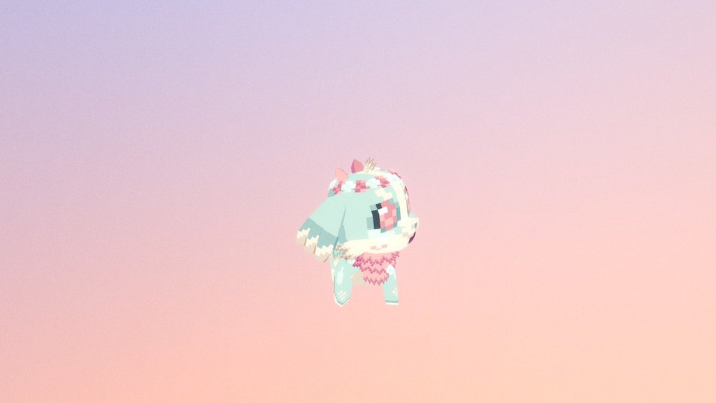 DeviantArt Commission: Bloom - 3D model by molegato [58f130e] - Sketchfab