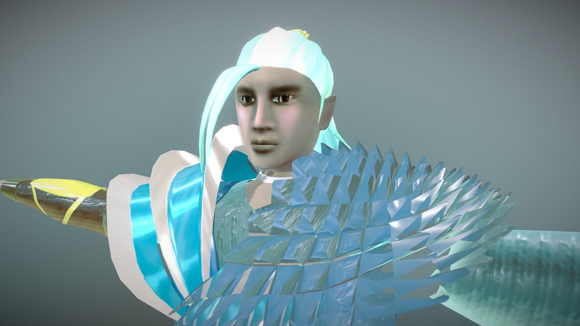 Icy Spirit - 3D model by Masya (@masya0428) [58f2166] - Sketchfab