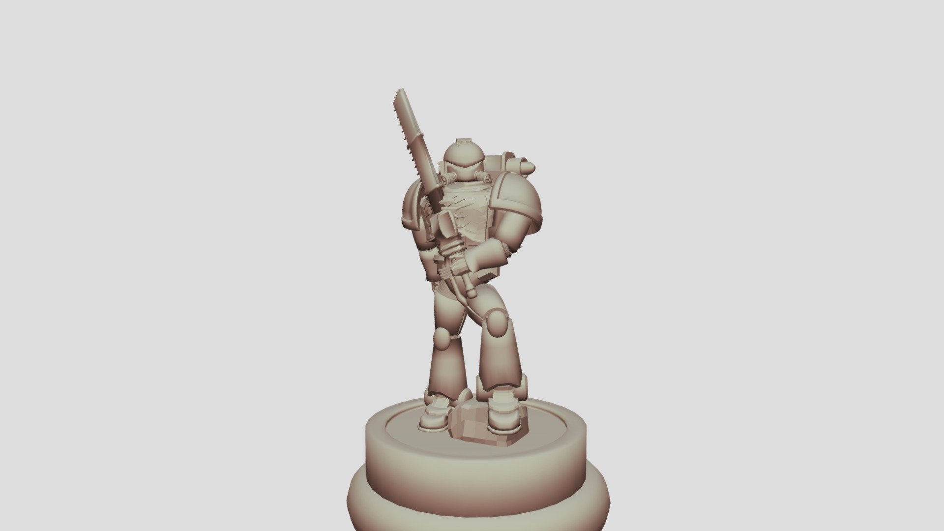 Space marine miniature test - Download Free 3D model by leoxx300 ...