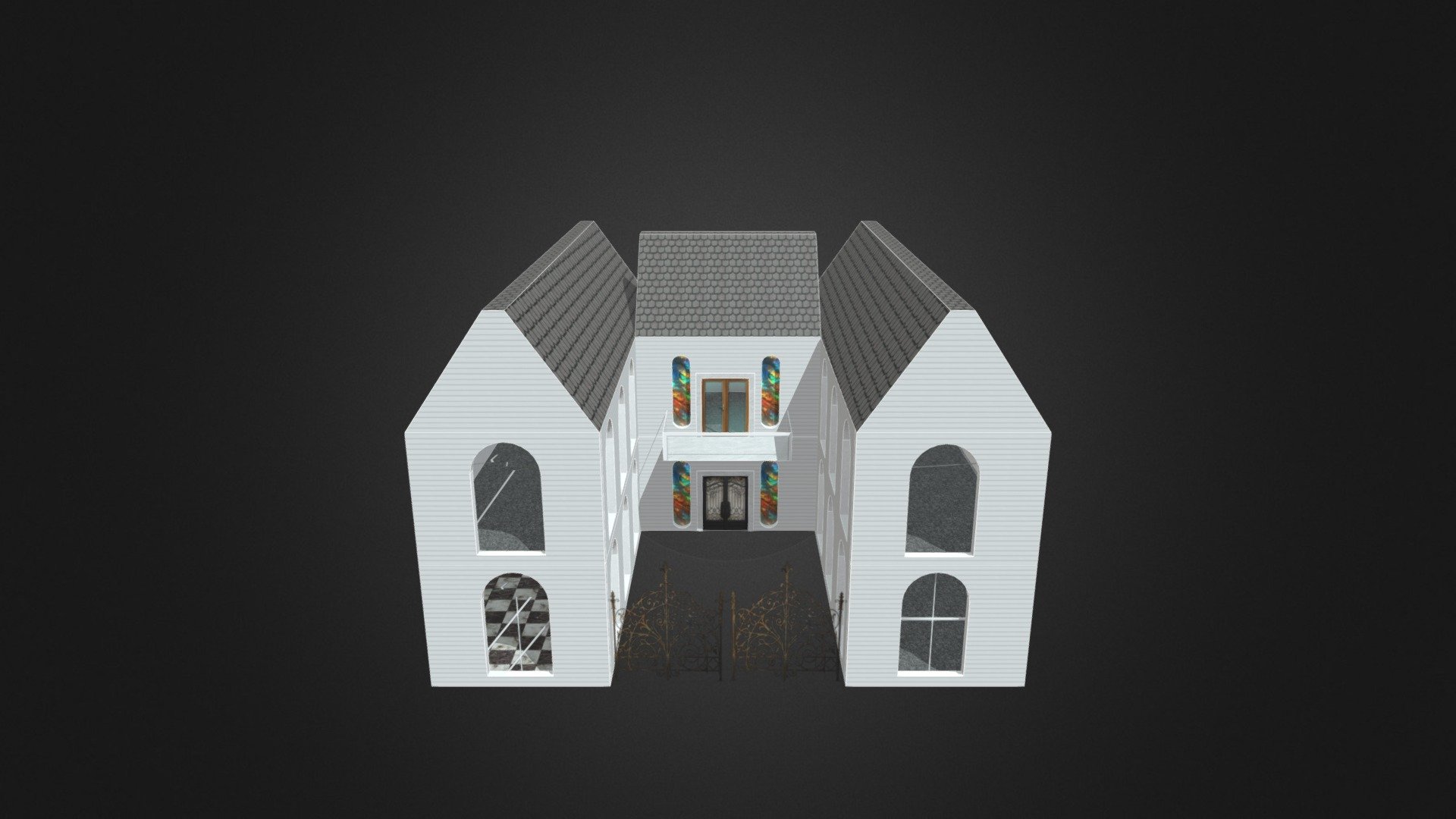NEW MANSION 3A2024 - Download Free 3D model by shirlanne [58f4a66 ...