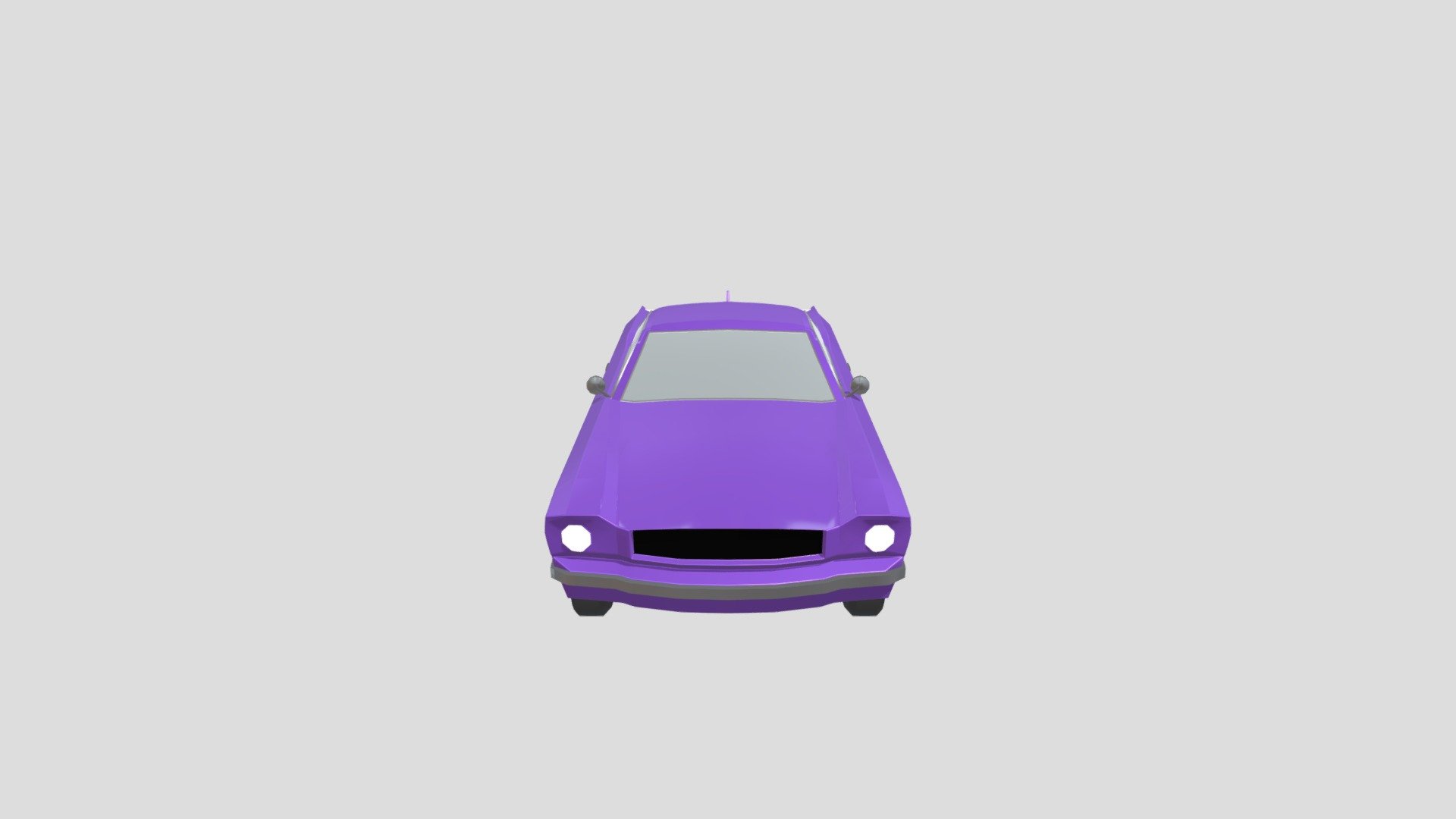 Polygon Car by using Blender - 3D model by tirthan [58f52fa] - Sketchfab