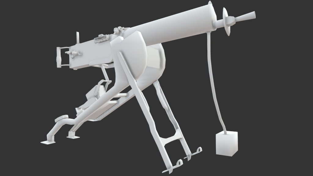 MG-08 - 3D model by Betaknight [58f7a6c] - Sketchfab