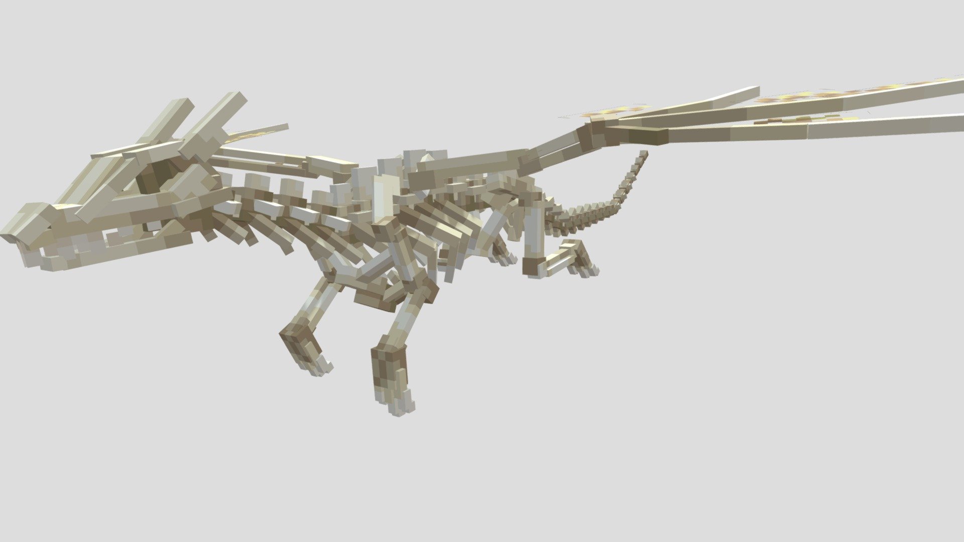 Skeleton Drgaon - Download Free 3D model by Joshie Models BB ...