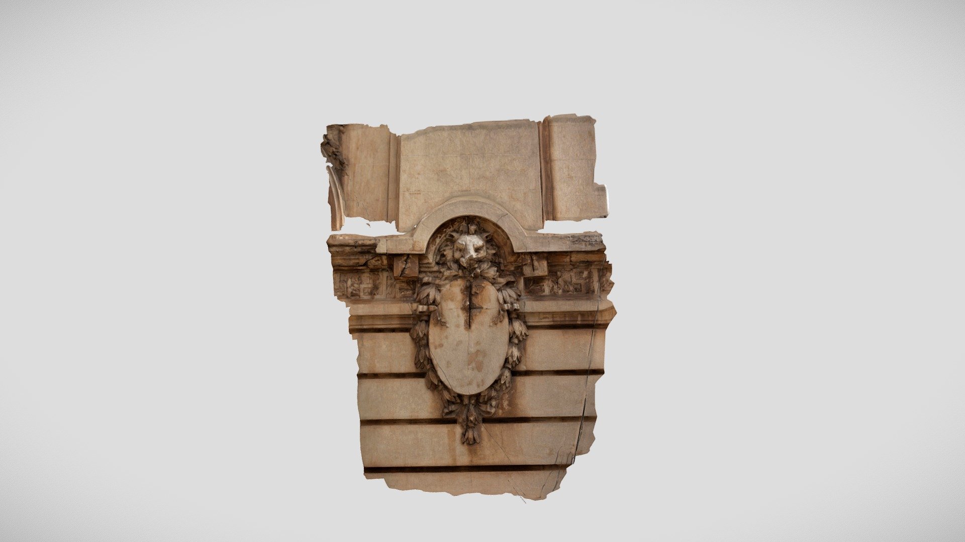Decoration Detail 1_ Mazloum Palace - 3D model by ahmed fouad (@ahmed ...