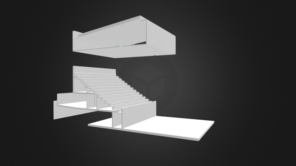 Southern Stand Section - 3D model by LauraCooke [58f9b23] - Sketchfab