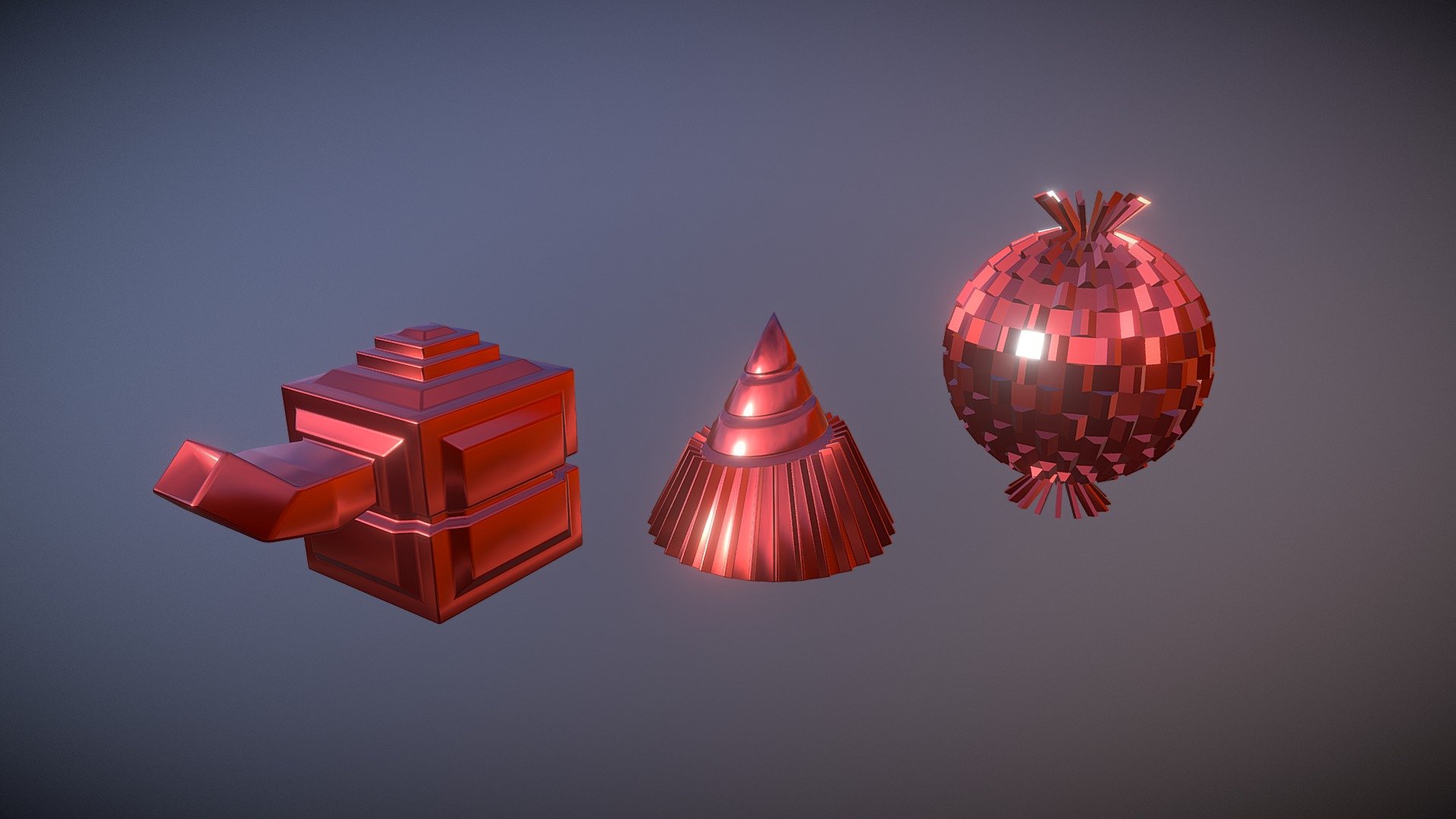Mesh Modelling Exercise01 - Modified Primitives - 3D model by Adam Janz ...