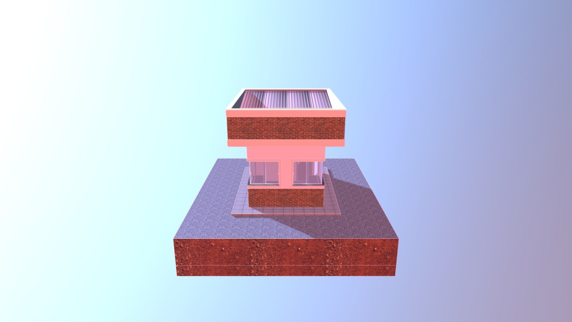 Security Cabin - Buy Royalty Free 3D model by 3dmodelsskp [58fa947 ...