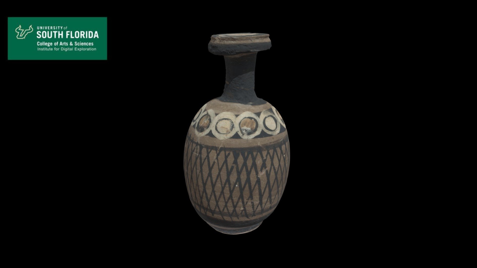 Ovoid bottle - 3D model by USF Institute for Digital Exploration (IDEx ...