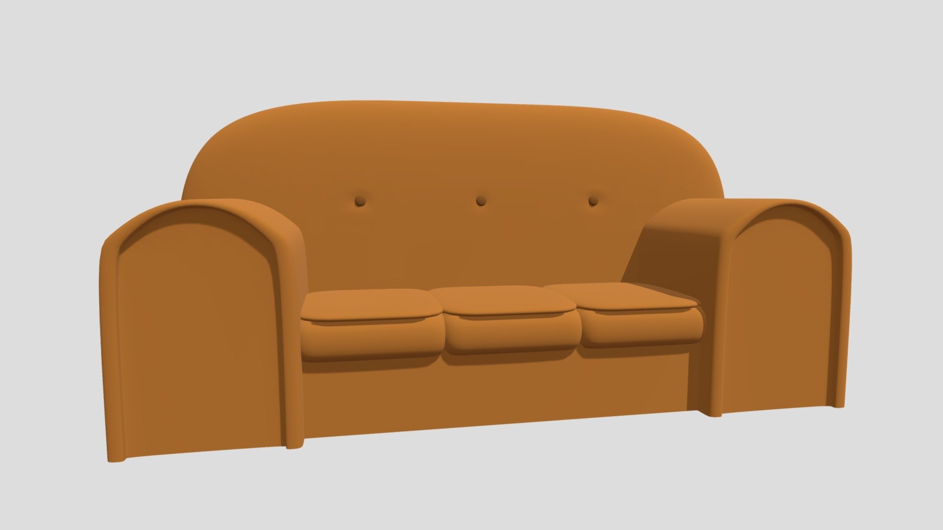 The Simpsons' Couch - Download Free 3D model by JYModels [58fbded ...