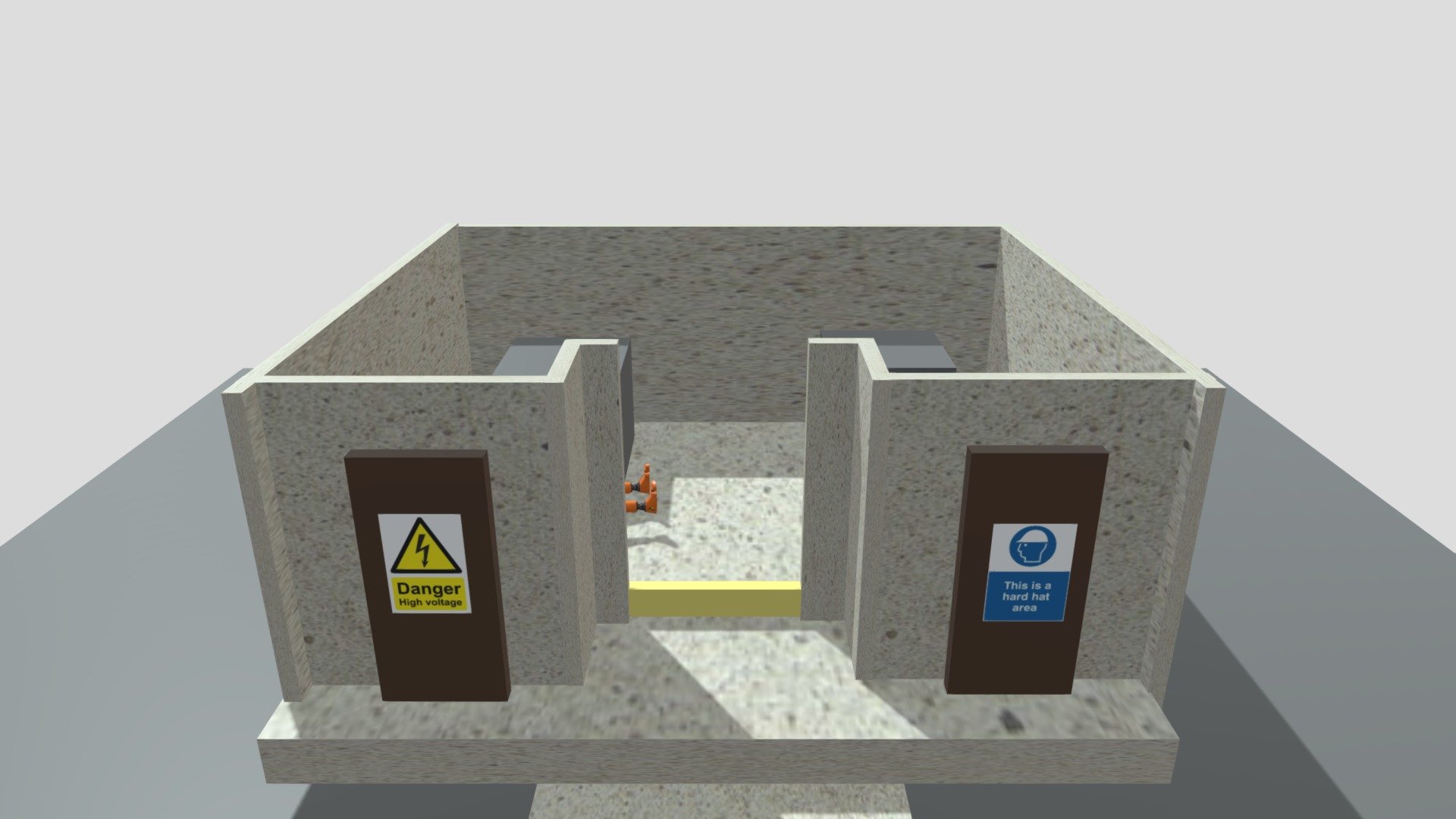 Transformer House Crash - 3D model by CourseDesign [58fbeff] - Sketchfab