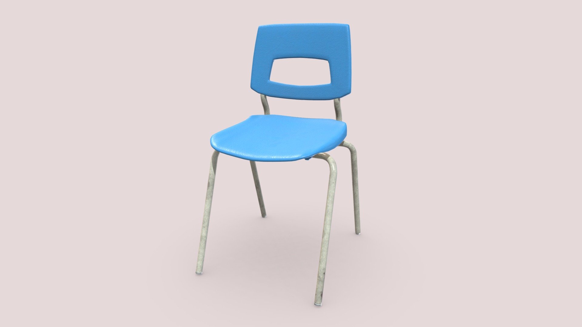 Alpha School Chair - Download Free 3D model by Avot [58fd414] - Sketchfab