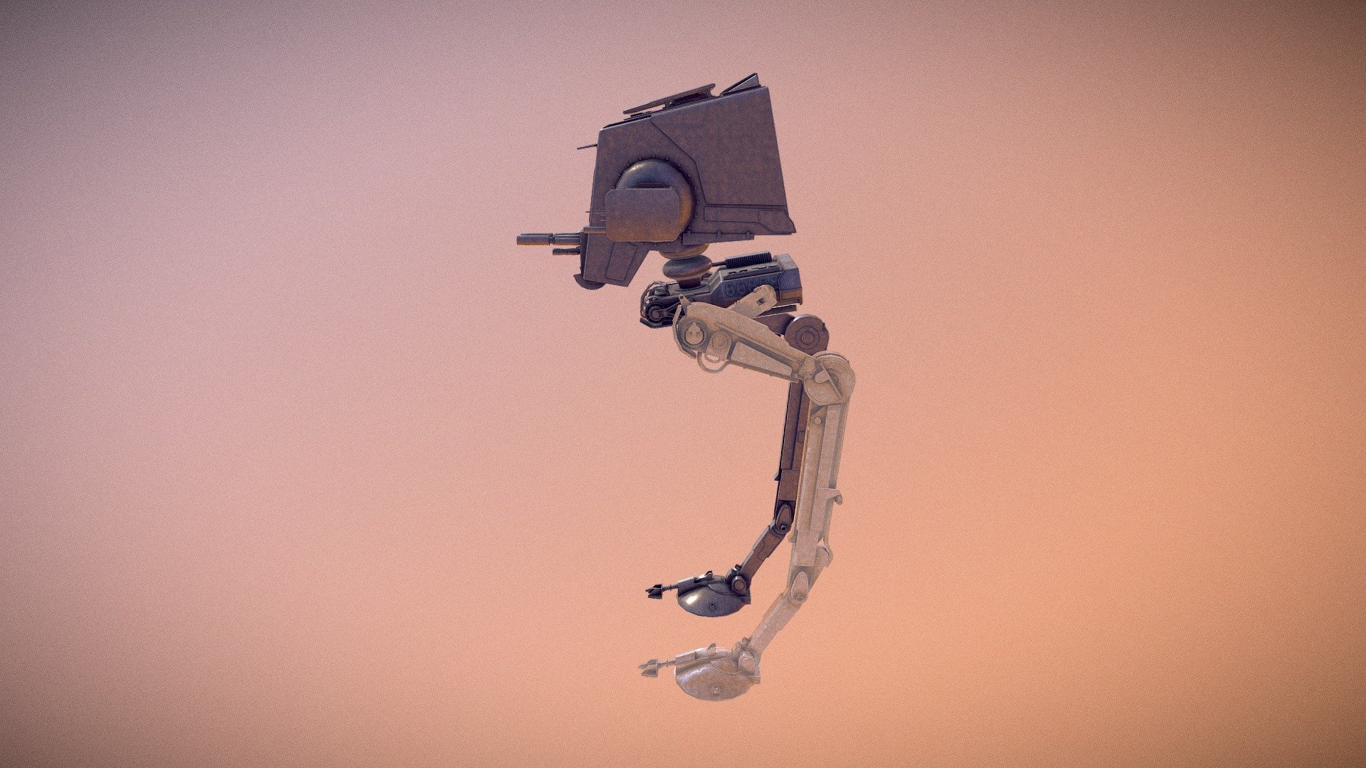AT-ST - 3D model by BS3D [58fdb3e] - Sketchfab