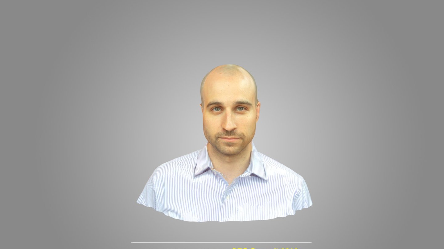 Seth from Conductor - 3D model by 3D selfie (@3dselfie) [58fde0d] - Sketchfab