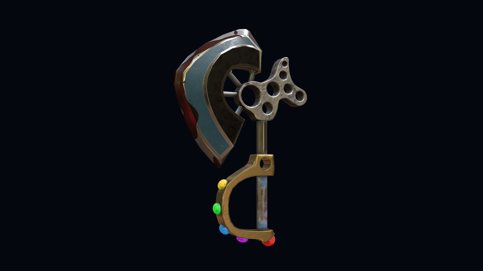 Infinity Axe - 3D model by Voisnik [58ffd70] - Sketchfab