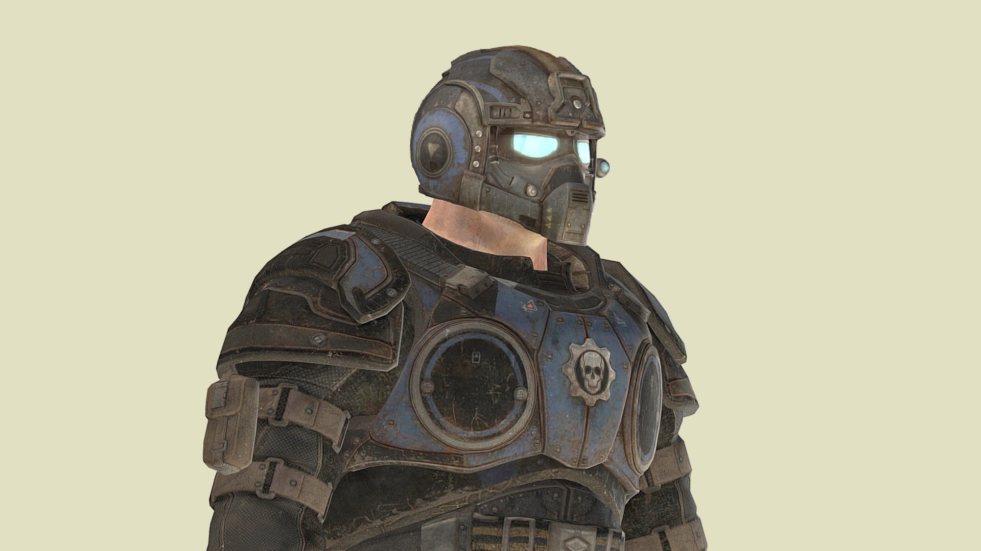 Gears of War Ultimate Edition: COG Soldier - Download Free 3D model by ...