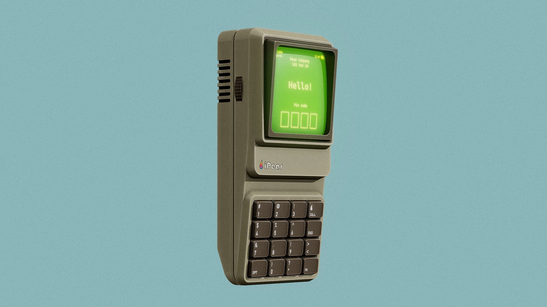 //iPear - 3D model by Ayrat282 [5900214] - Sketchfab