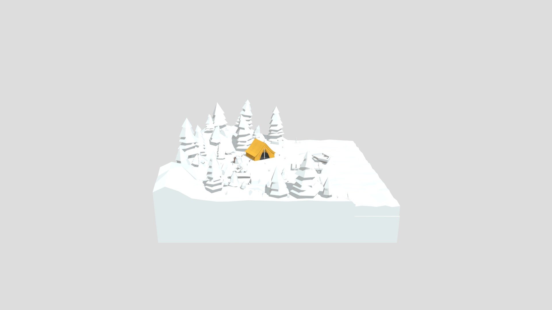 Boceto 3D Camp - 3D model by Al (@alisson.zannie) [590054a] - Sketchfab