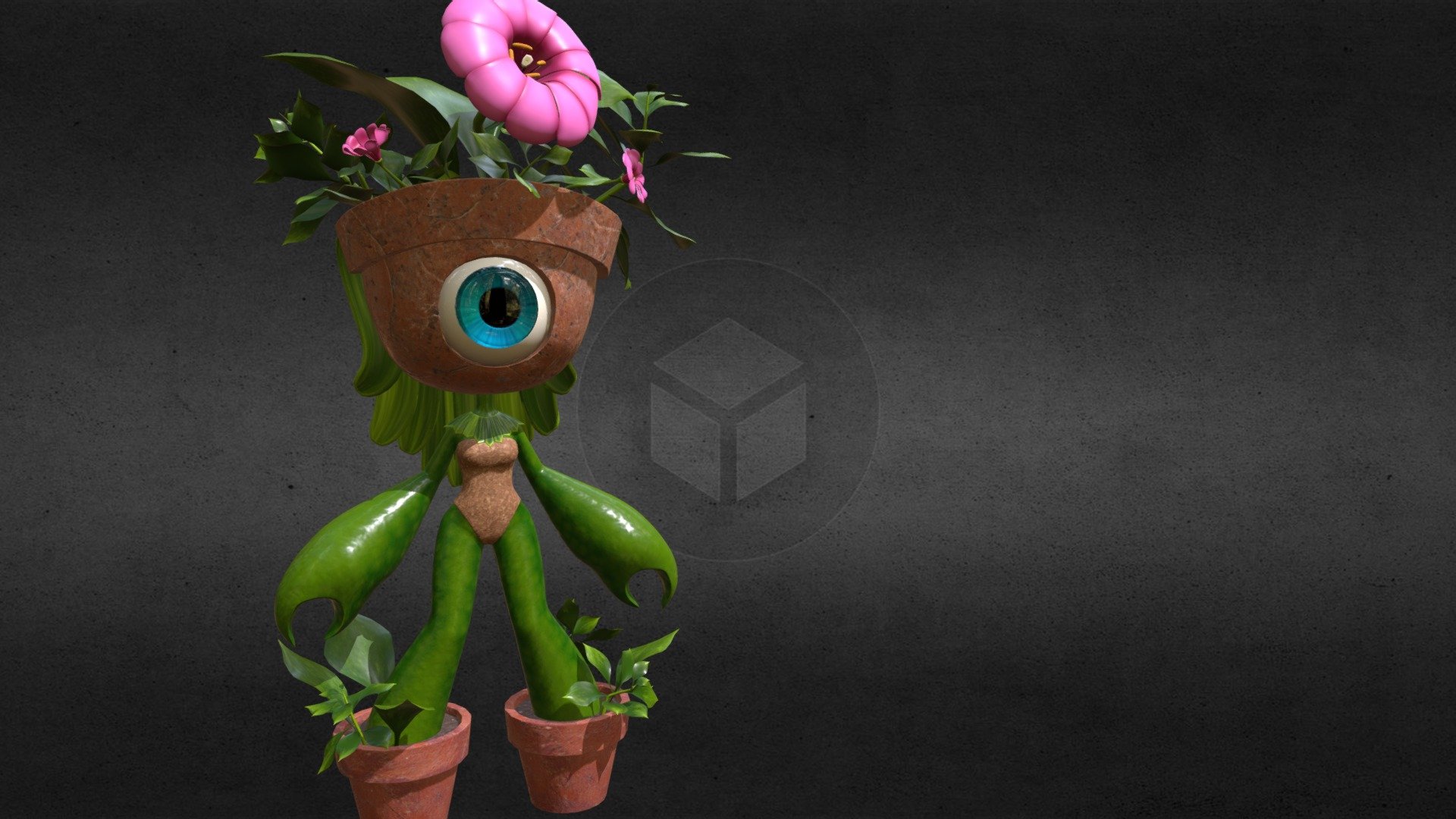 Pot Girl - Buy Royalty Free 3D model by reapermediasr [5900ced ...