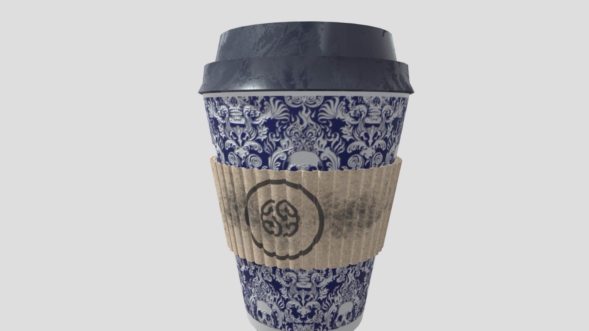 Dusty Coffee Cup - 3D model by mgorgonaart [59010cd] - Sketchfab