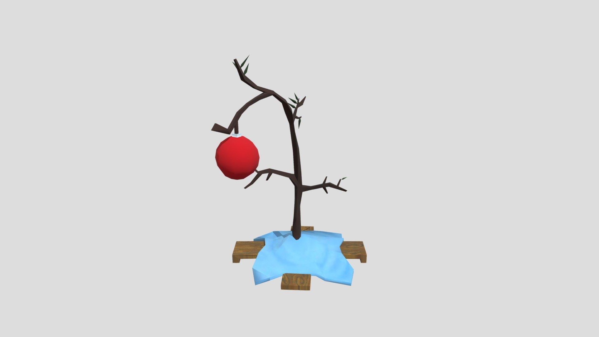 Charlie Brown's Tree. - Download Free 3D model by Dr. Heinz ...