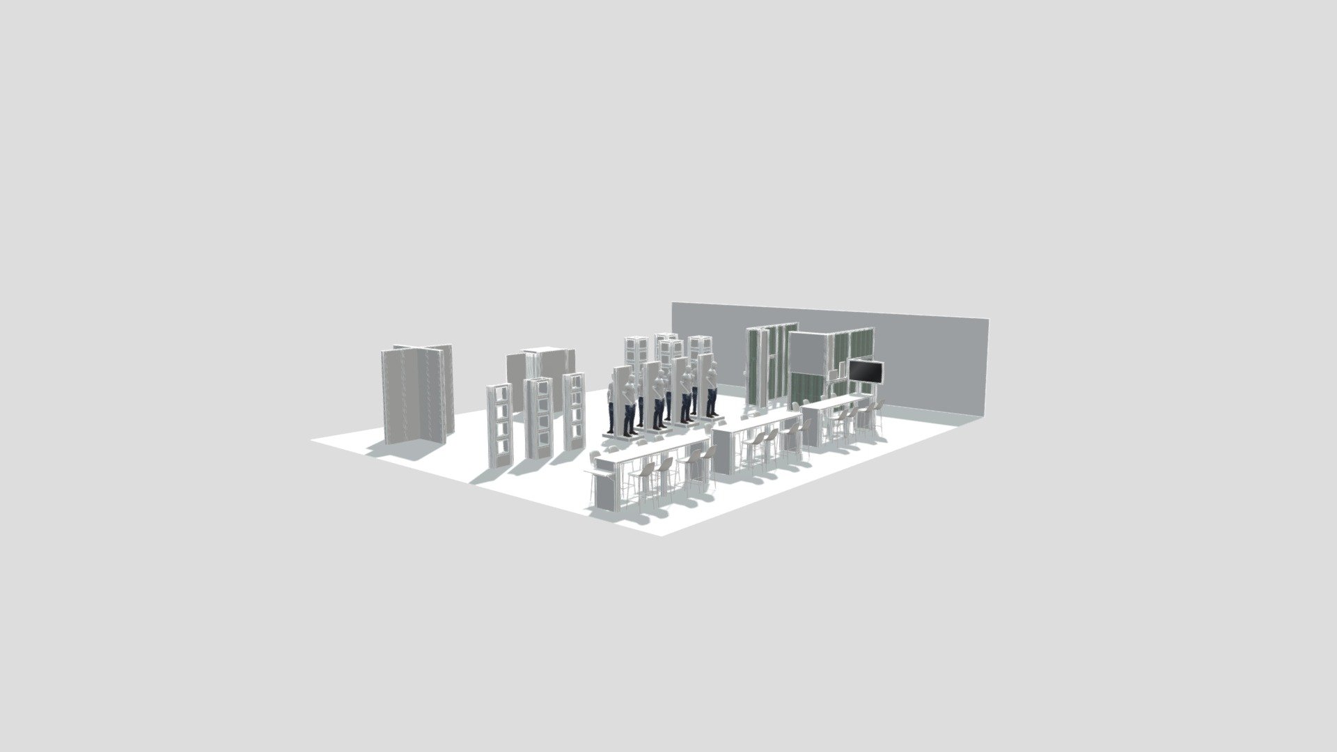 Showroom - Download Free 3D model by Sflex [5904135] - Sketchfab
