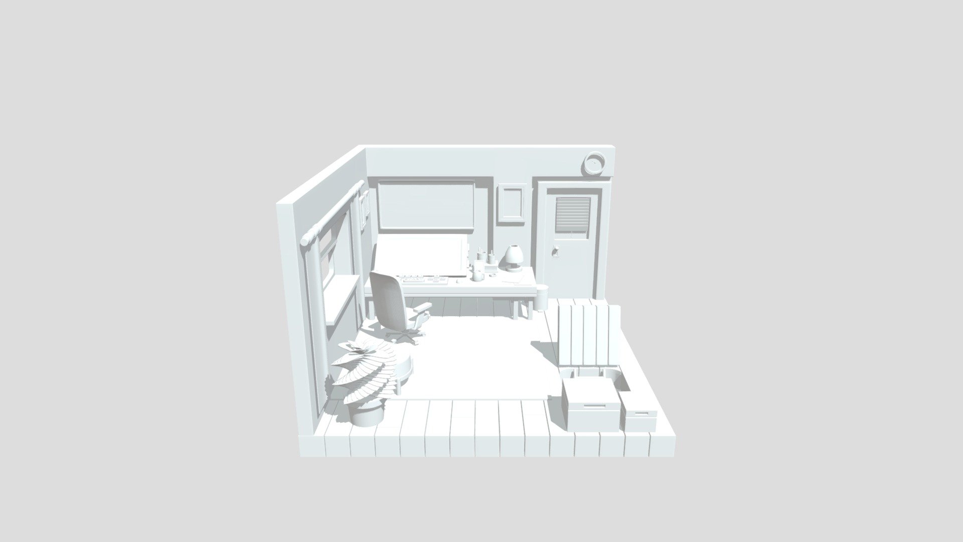 Studio - Download Free 3D model by fadhiliantonio7 [5904a04] - Sketchfab