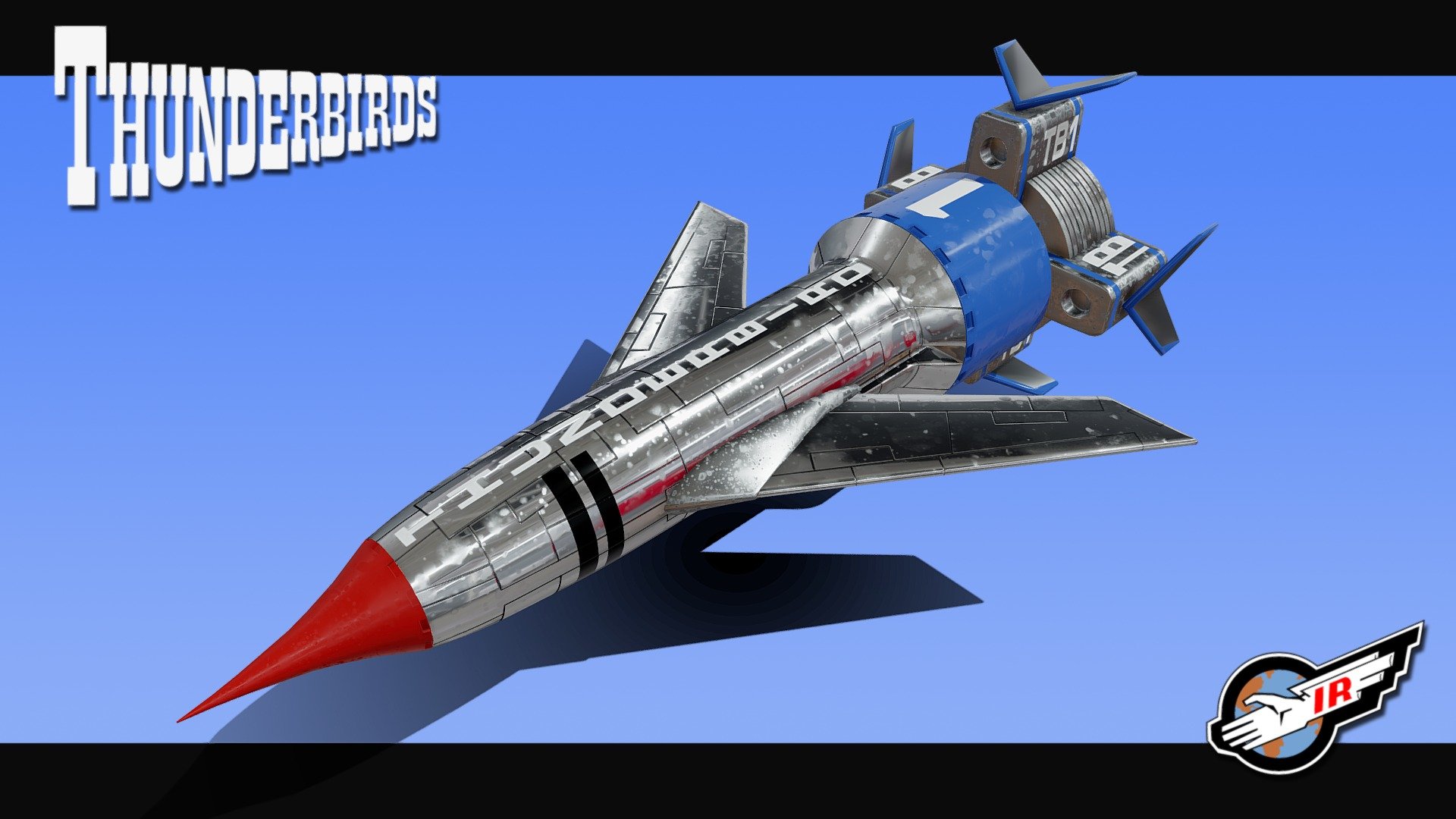 Gerry Anderson Thunderbird 1 - Download Free 3D model by Ralph's ...