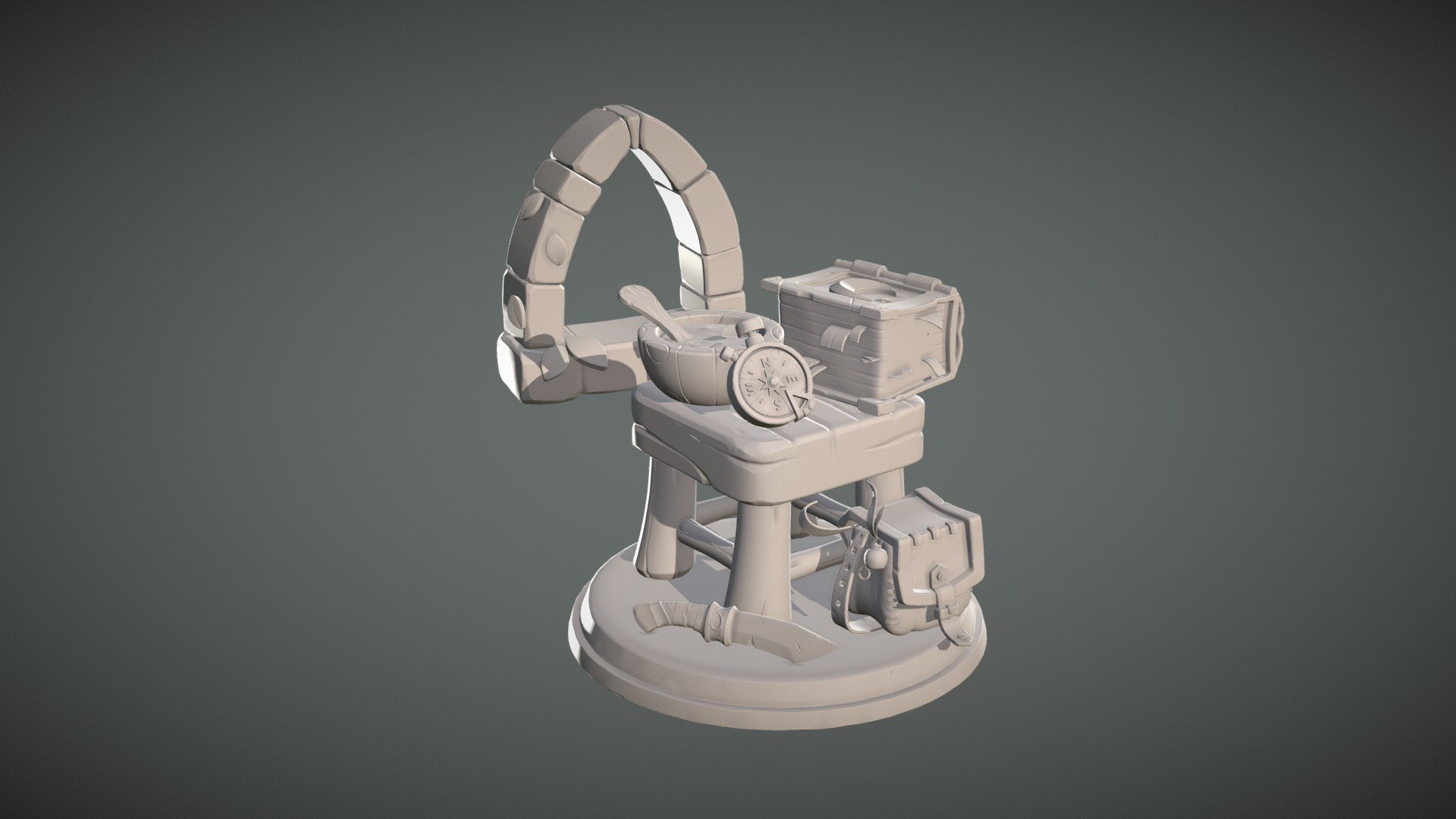 Adventurer's Camp - 3D model by Silvia_ [5906737] - Sketchfab