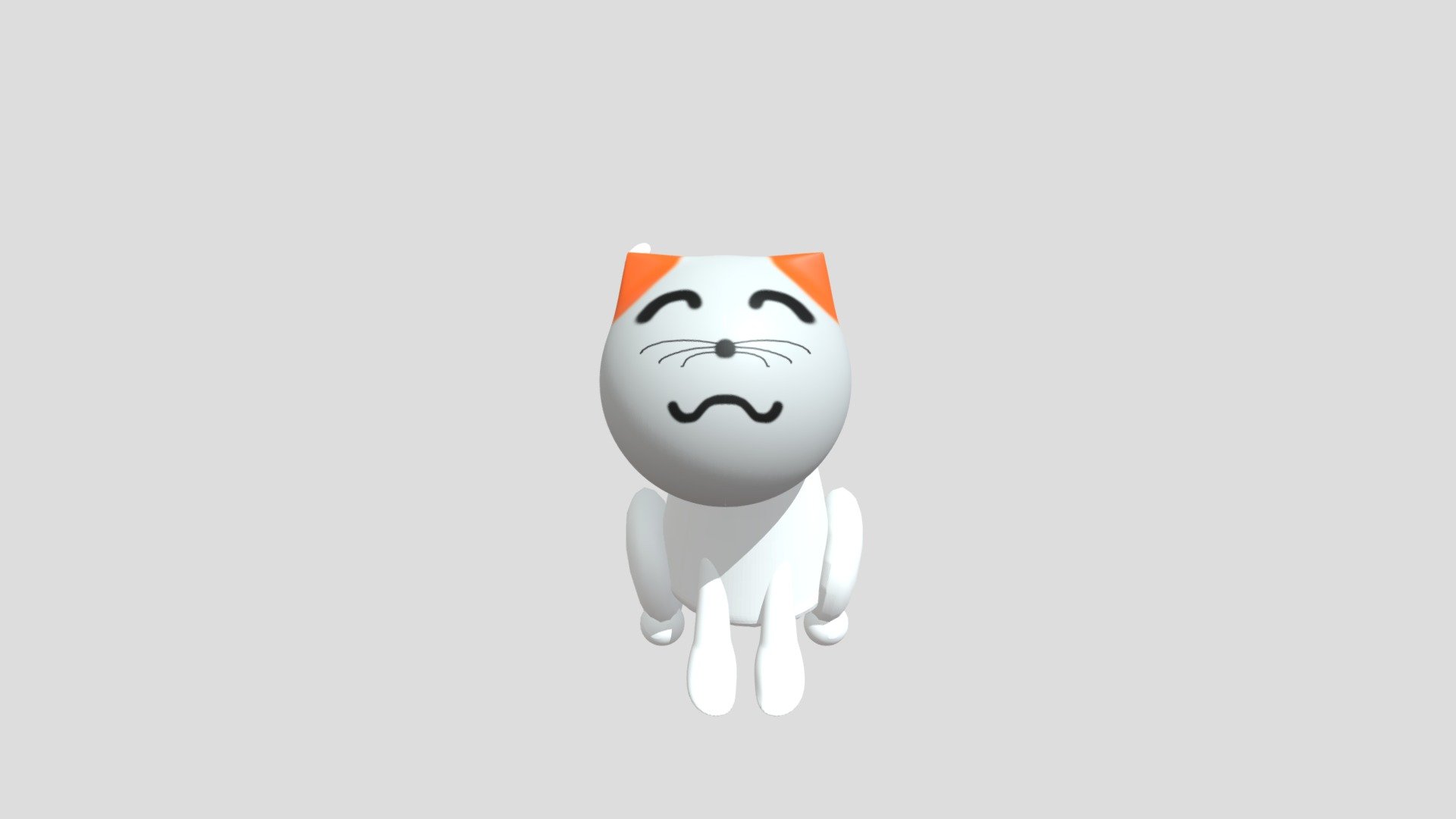 Task 2. Cat, sort of... - 3D model by Connor (@mrconnorr) [5906bf4 ...