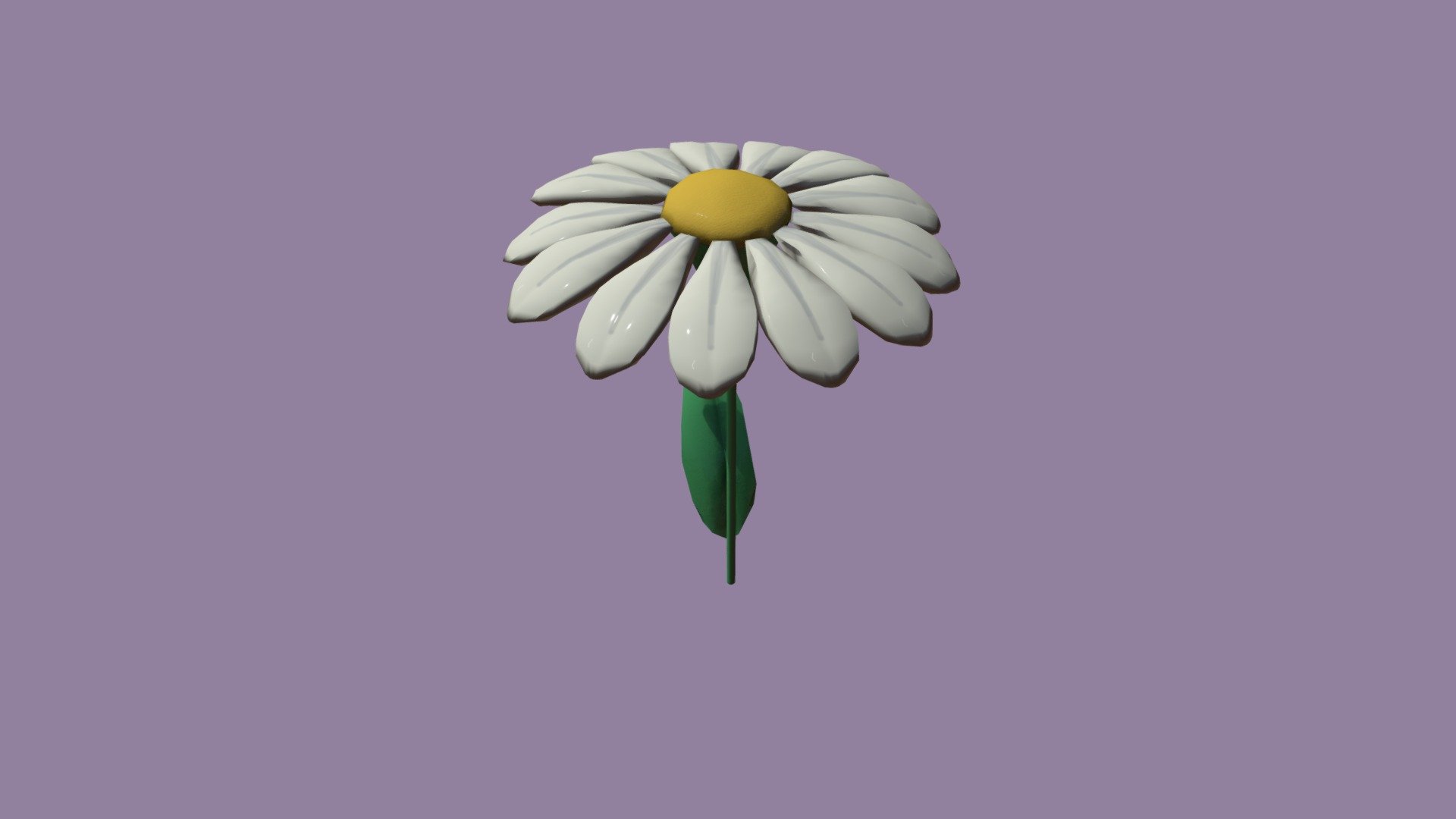 Straight Flower - Download Free 3D model by merrychuu [5909788] - Sketchfab