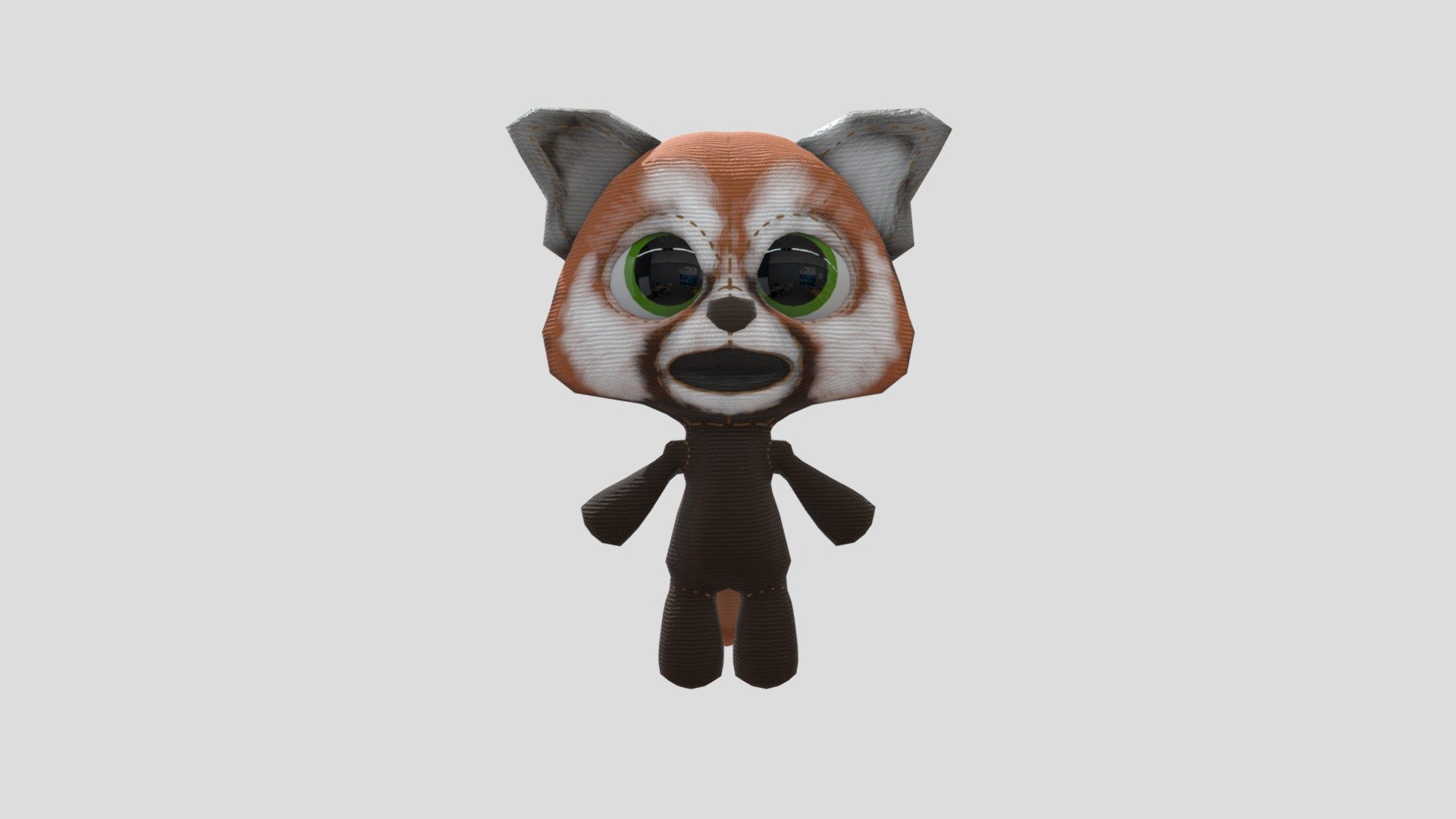 Red Panda Textures Third Pass - Download Free 3D model by Tyler Hales ...