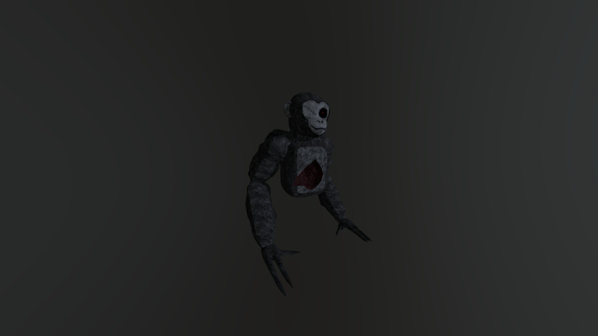 Gooba {Lethal Ape Monster} - Download Free 3D model by maximilianjdc ...