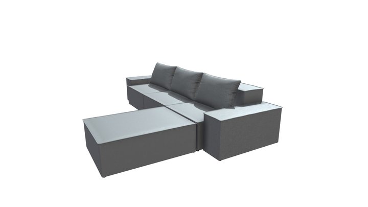 Outdoor-seating 3D models - Sketchfab