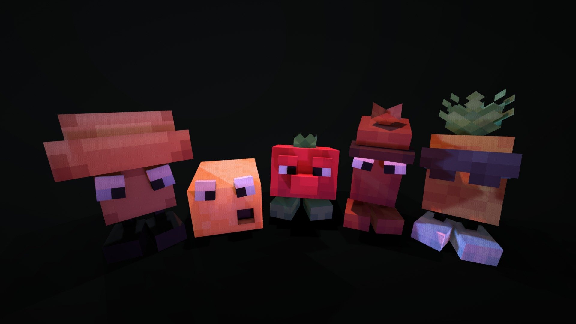 The Toppins - 3D model by AnXavers [590d93f] - Sketchfab