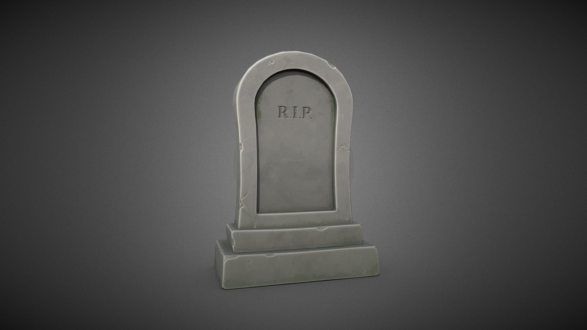 Stylized Tombstone - 3D model by Perunir [590df1b] - Sketchfab