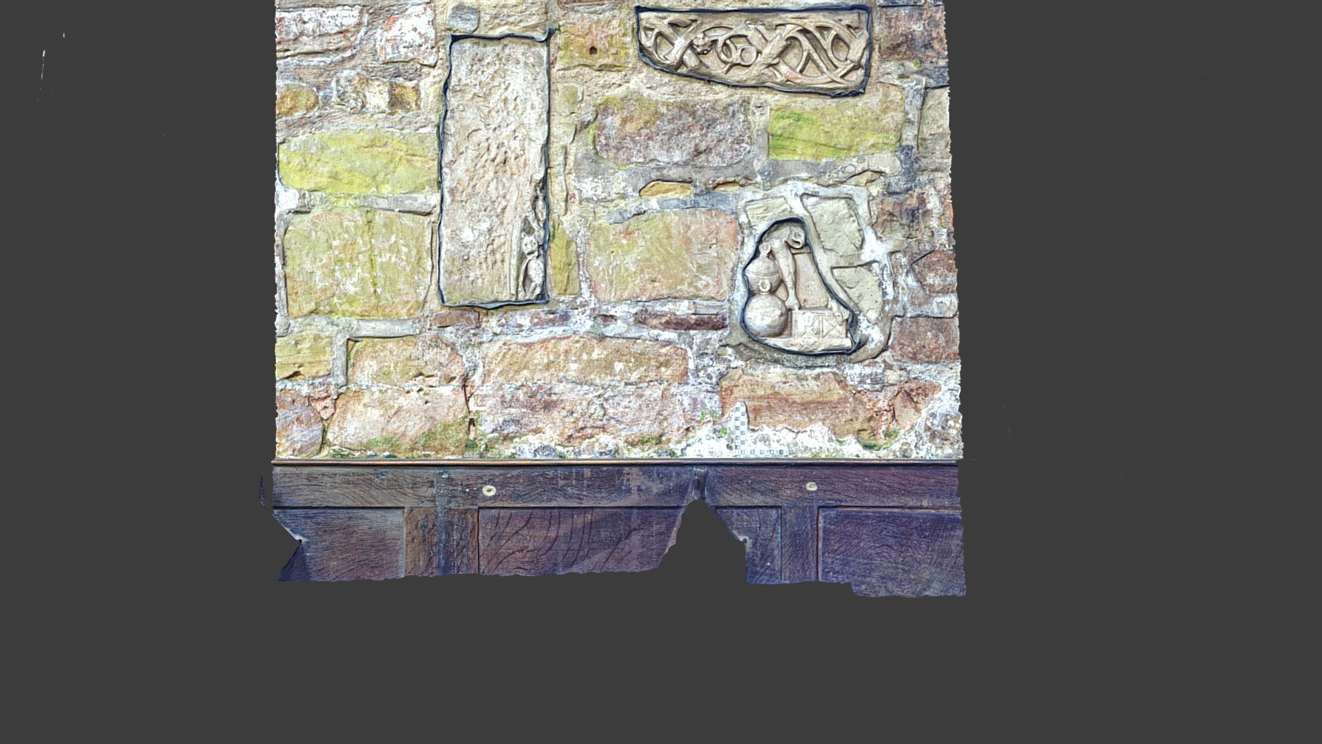 Breedon 4, 28 and late interlace - 3D model by Professor Dominic ...