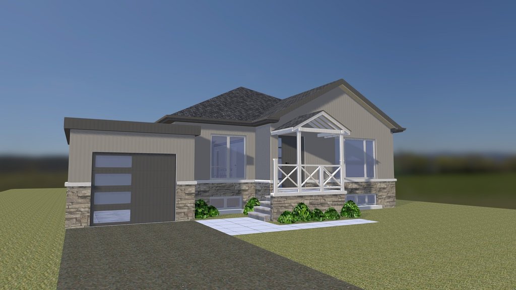 07-70-p Front Porch Opt3 06022016 - 3D model by Cadaxx Design (@cadaxx ...