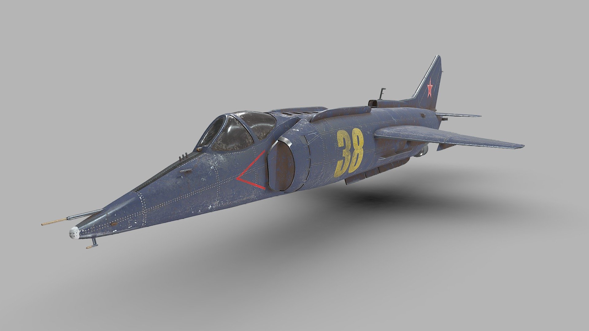 PLANE - Yak 38 VTOL - Download Free 3D model by Savinien B ...