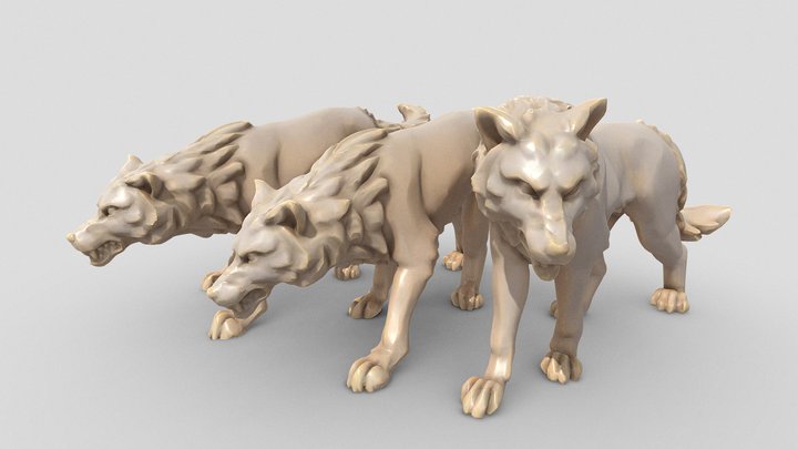 Wolf 3D models - Sketchfab